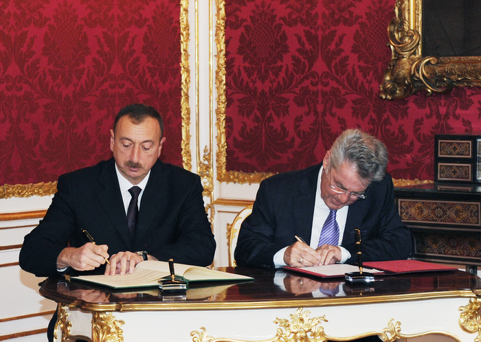 Azerbaijan, Austria sign Joint Declaration on friendly relations and ...