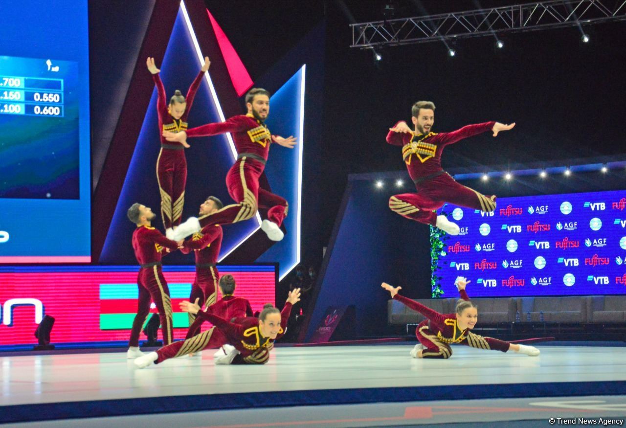 Best moments of final day of 16th World Aerobic Gymnastics ...