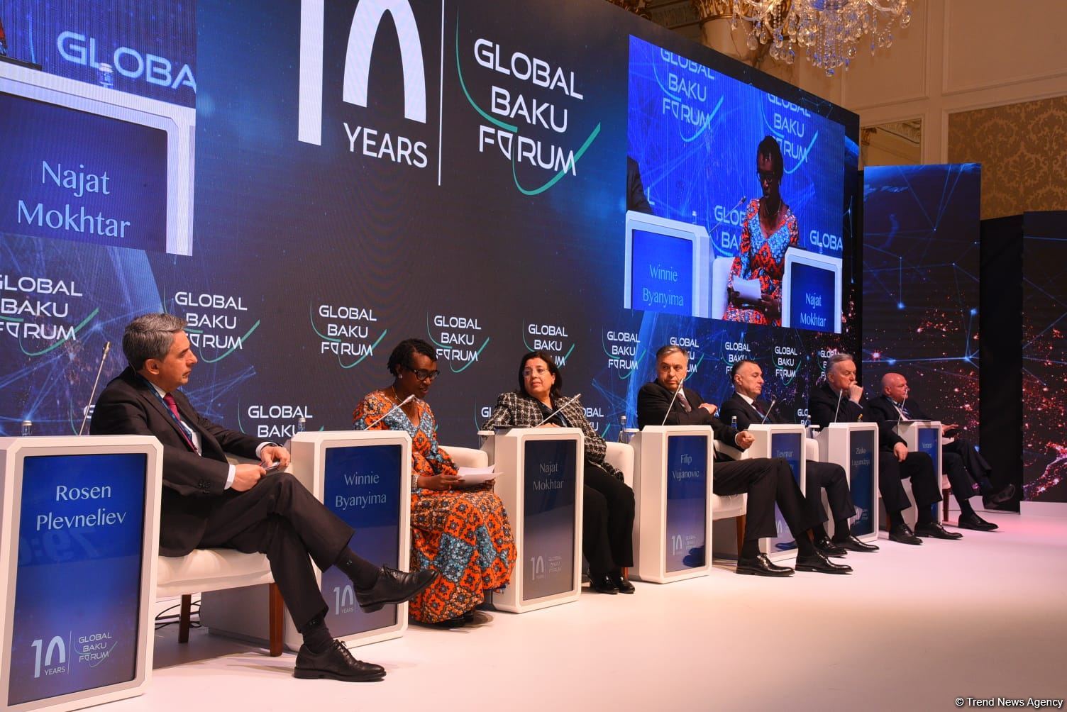 Fourth panel meeting held within framework of Global Baku Forum (PHOTO ...