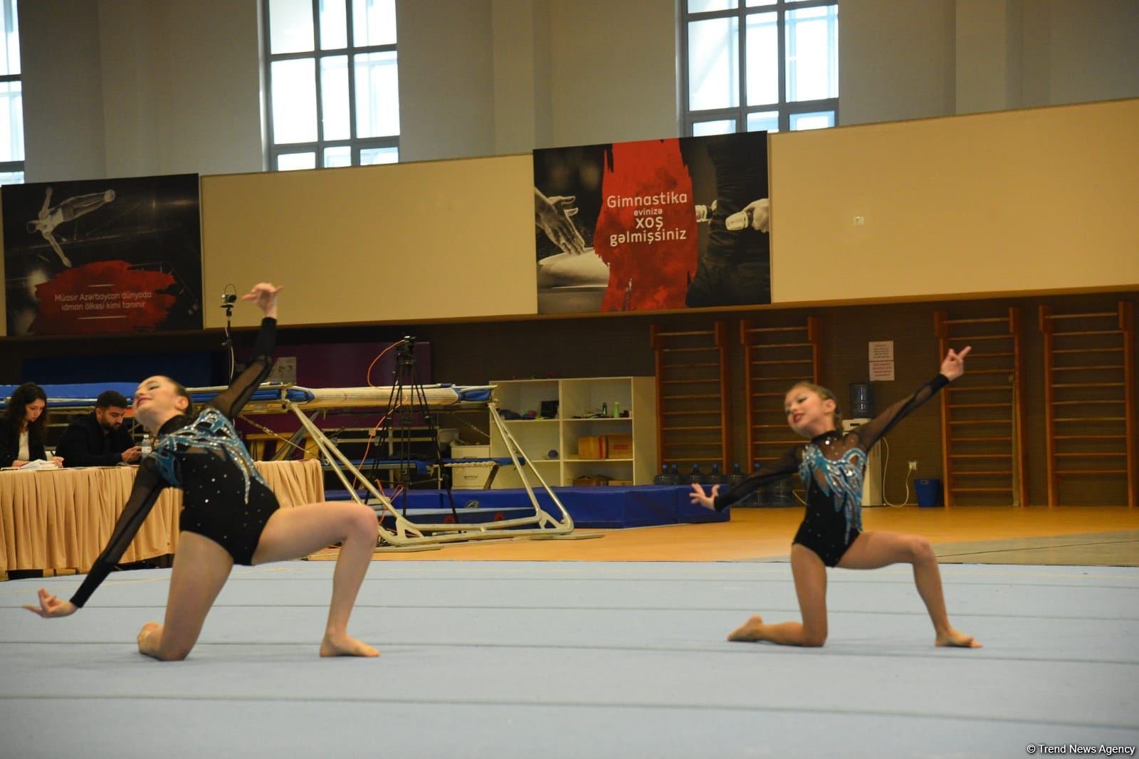 Final day of Azerbaijan's and Baku's Championship on aerobic, acrobatic ...