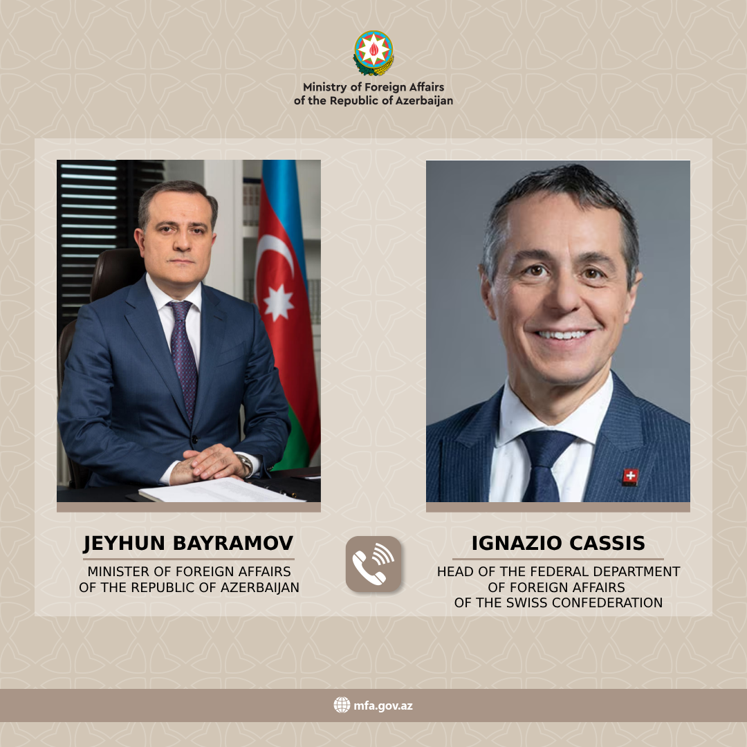 Azerbaijani and Swiss FMs discuss COP29 event - Trend.Az
