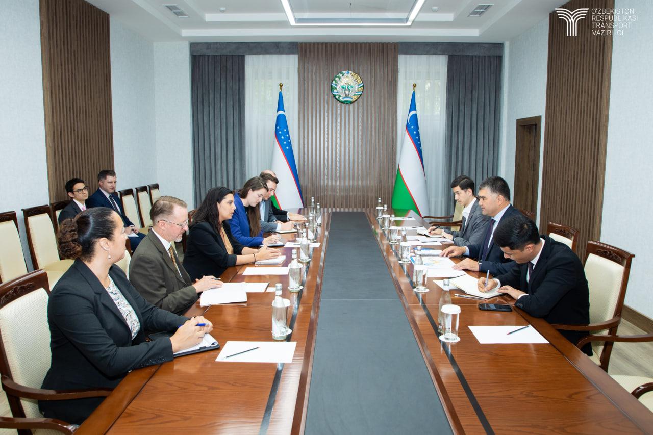 Uzbekistan, US discuss infrastructure projects financing for Middle ...