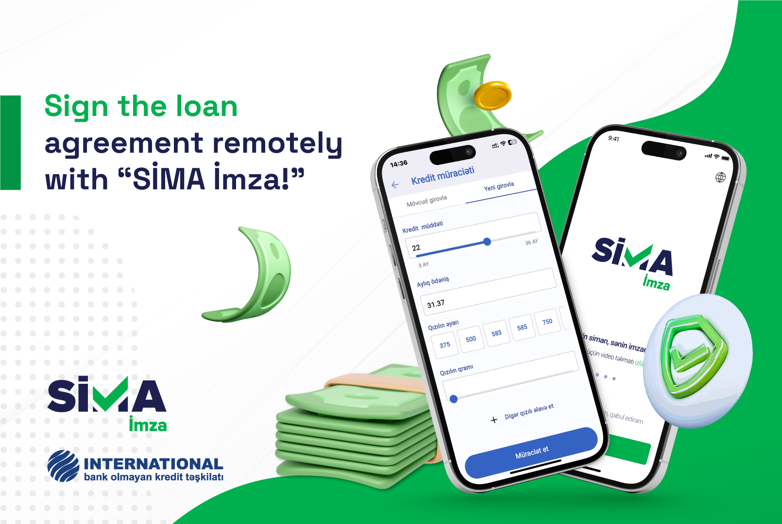 Sign the loan agreement remotely with "SİMA İmza"! - Trend.Az