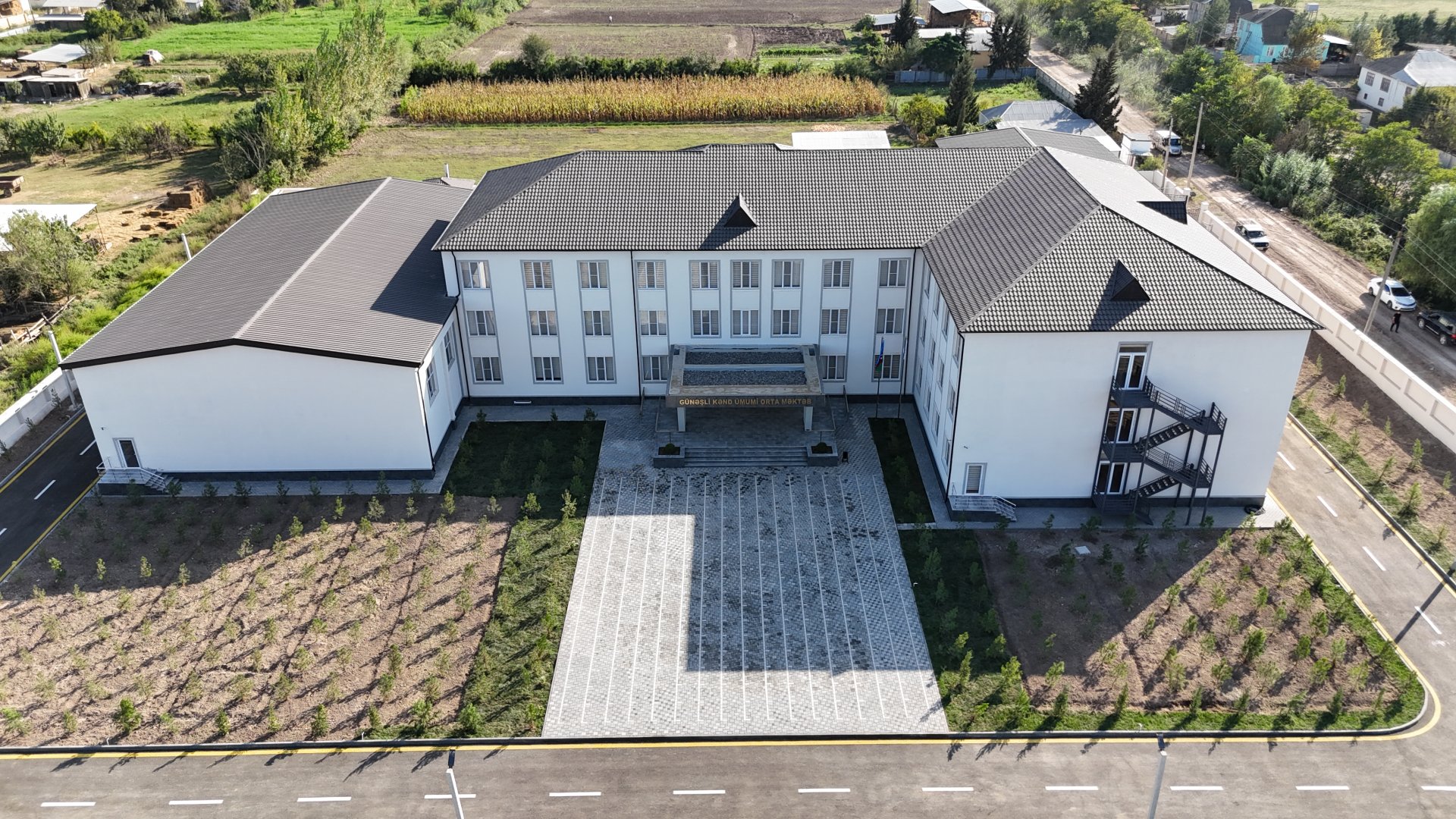 Heydar Aliyev Foundation presents new school built in Azerbaijan's ...