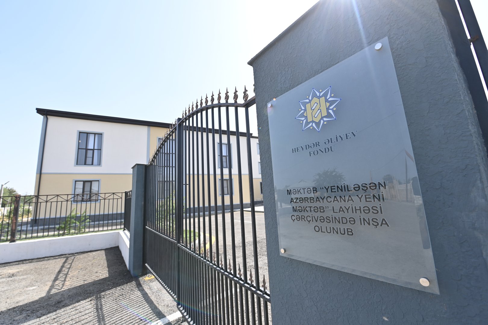 Heydar Aliyev Foundation opens school in Aranli village of Azerbaijan's ...