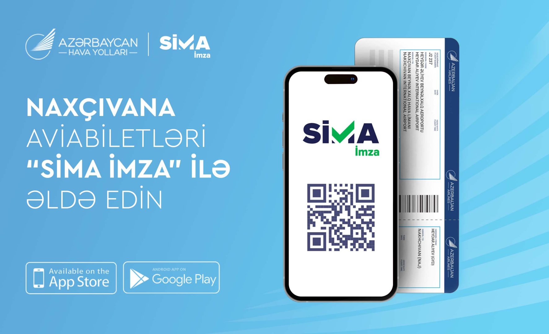 AZAL implements SİMA İmza for online ticket purchases to Nakhchivan - Trend.Az