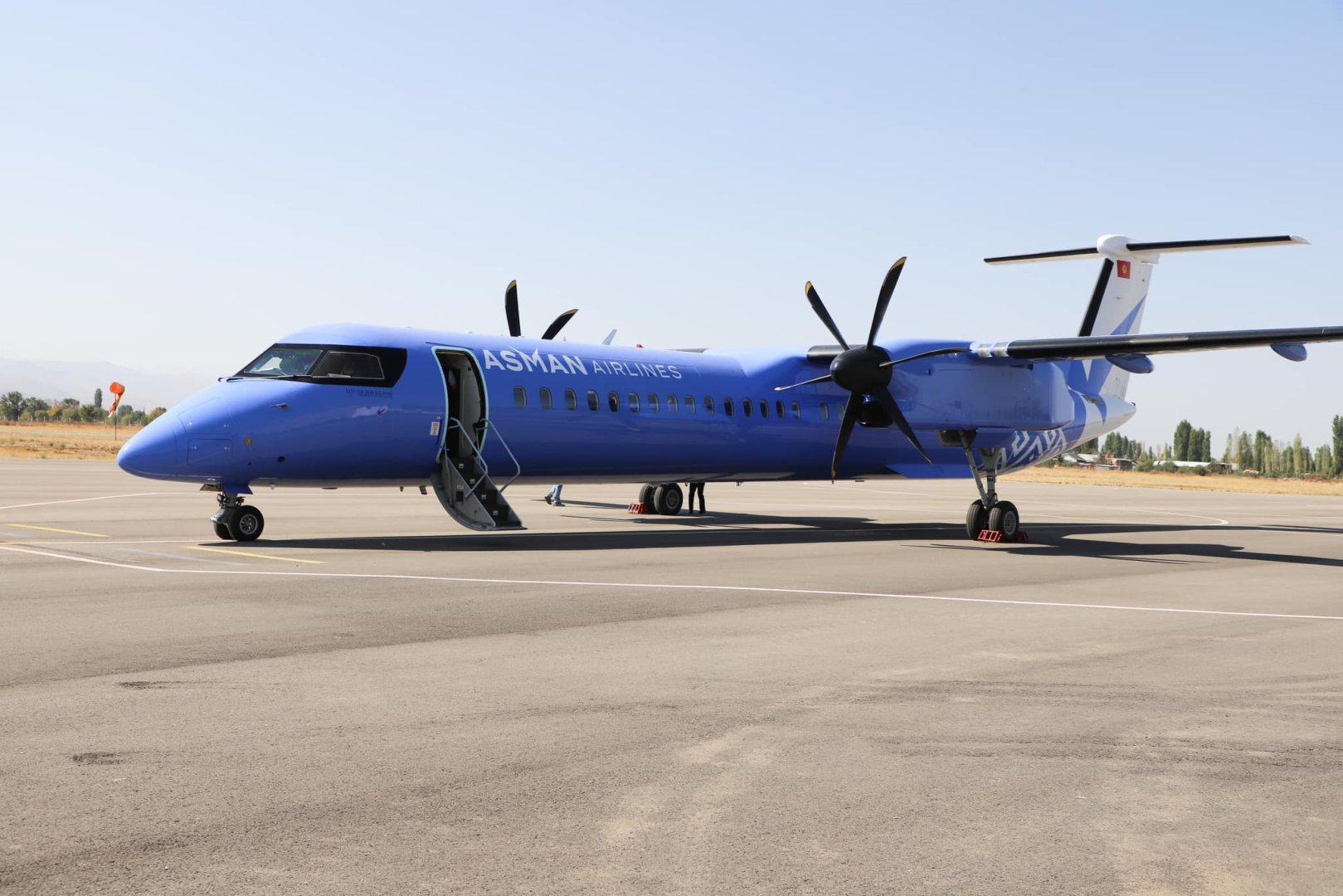 Kyrgyzstan's Asman Airlines conducts inaugural technical flight - Trend.Az