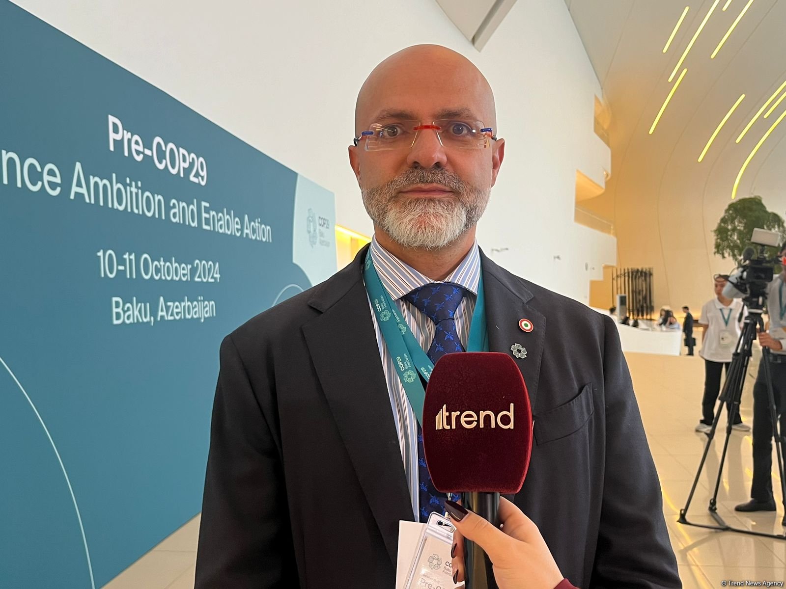 Pre-COP29 offers starting real dialogue and reaping outcomes - Italy's ...