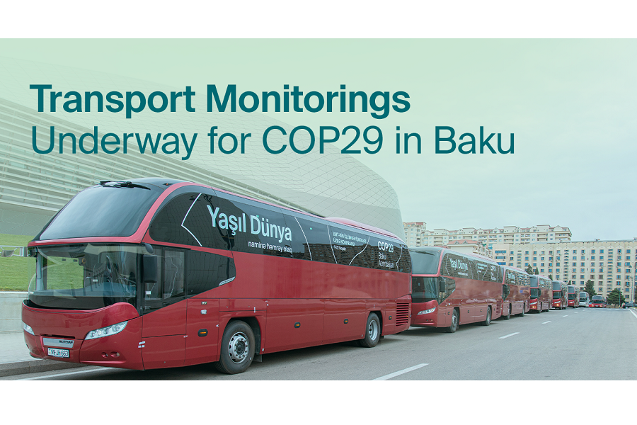Transport monitoring underway for COP29 in Baku - Trend.Az