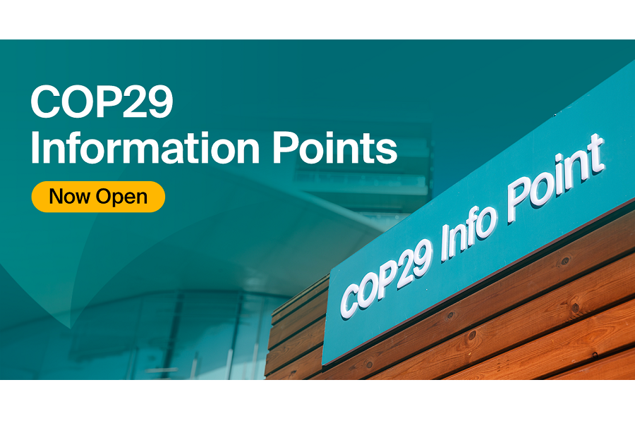 COP29 information points now open (PHOTO) - Trend.Az