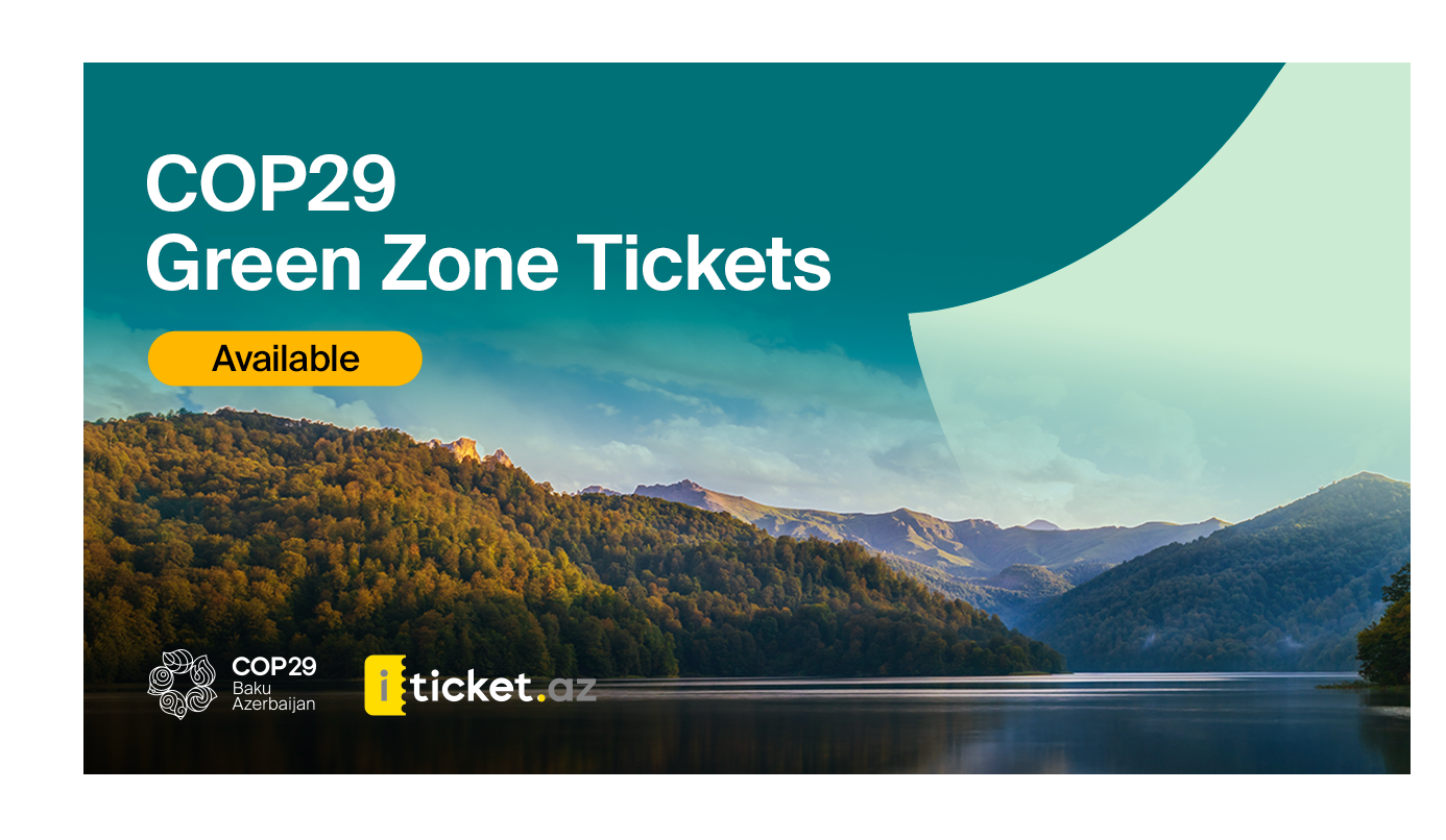 COP29 green zone tickets now on sale - Trend.Az