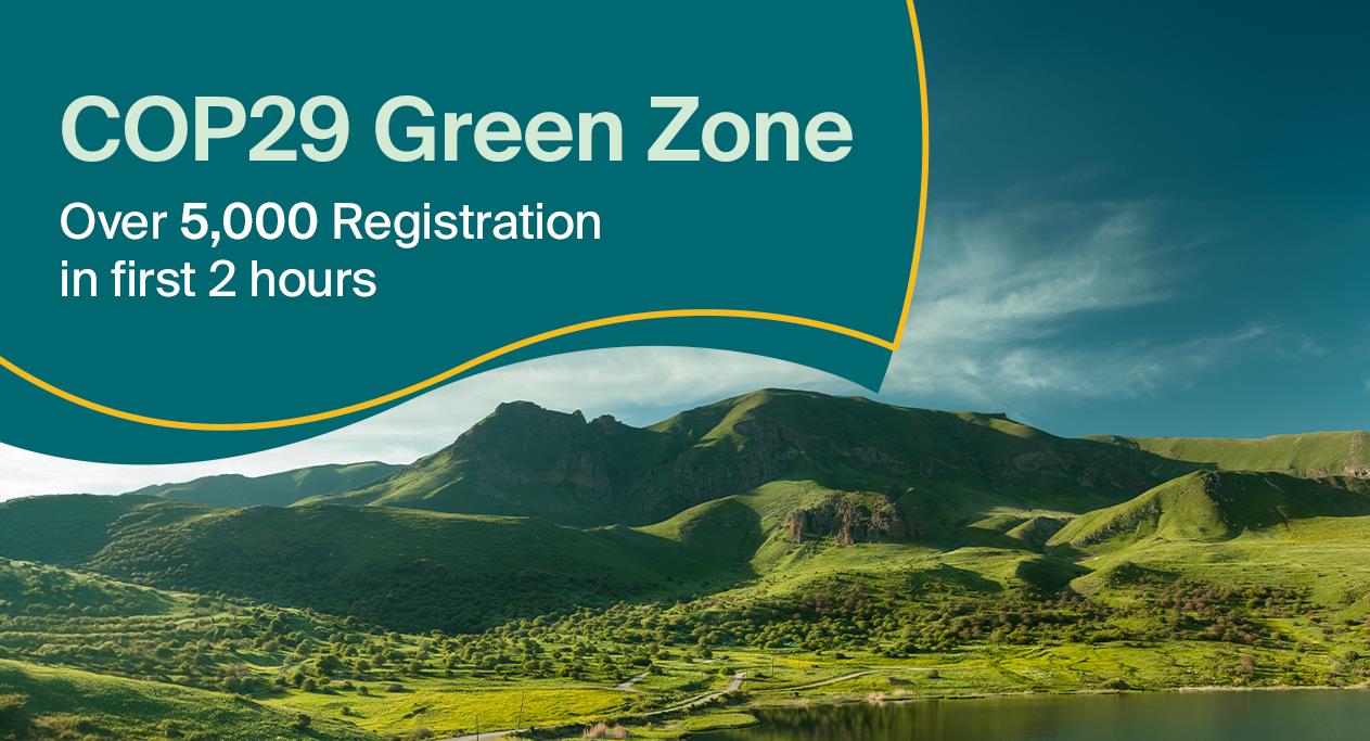 COP29 Green Zone draws huge crowds - Trend.Az