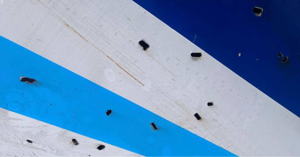External metal object damage found on AZAL plane that went down in ...
