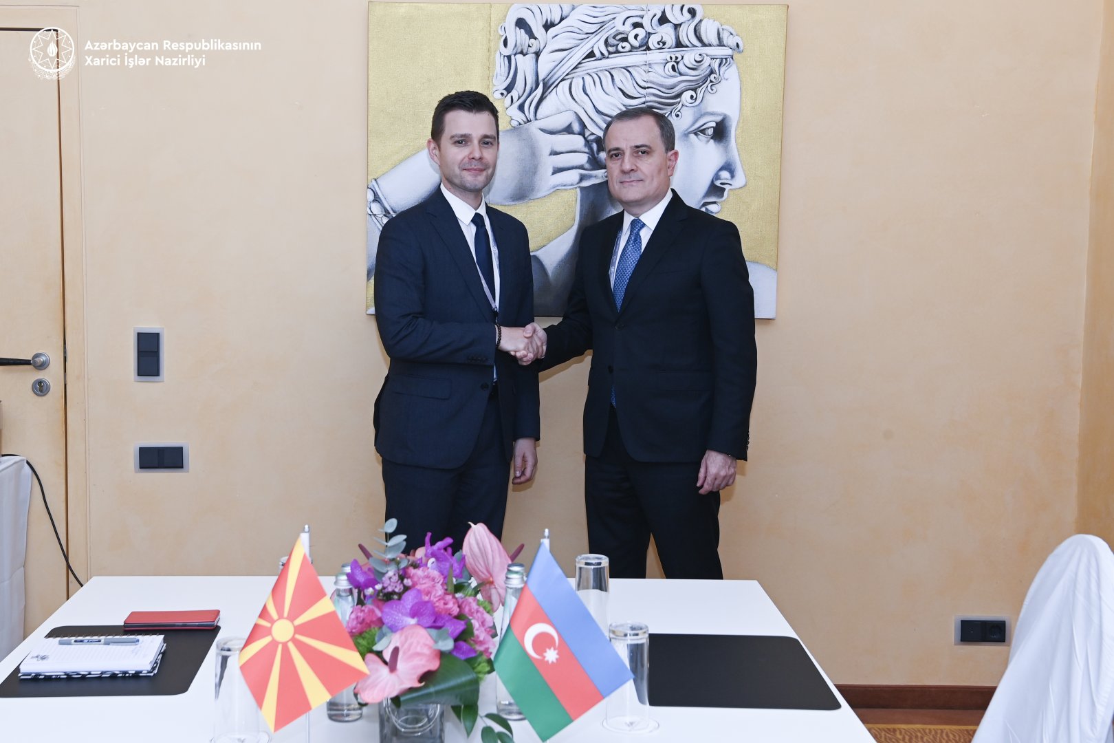 FMs of Azerbaijan, North Macedonia discuss bilateral cooperation (PHOTO) - Trend.Az