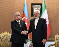 Azerbaijani Prime Minister Ali Asadov meets with Iran's First Vice President in Tehran (PHOTO ...