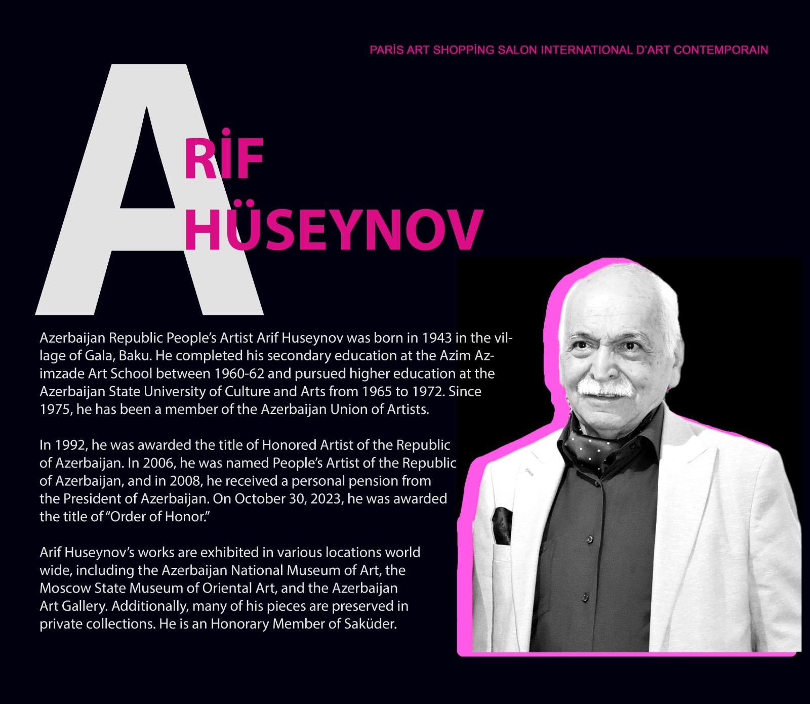 Azerbaijani People's Artist Arif Huseynov's works to be exhibited in ...