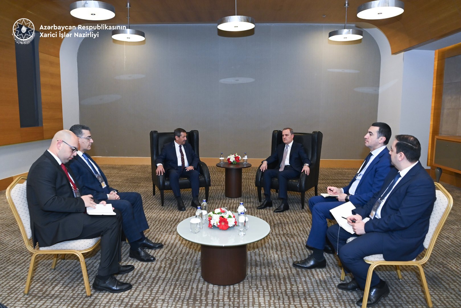 Azerbaijani and Northern Cyprus FMs discuss regional cooperation and security at Antalya ...